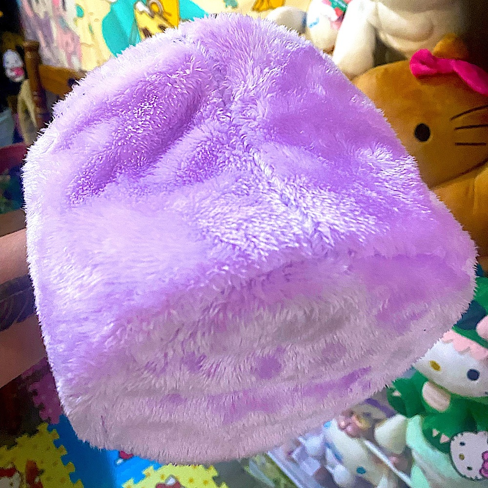 Bad Badtz Maru Fluffy Makeup Bag - Gem